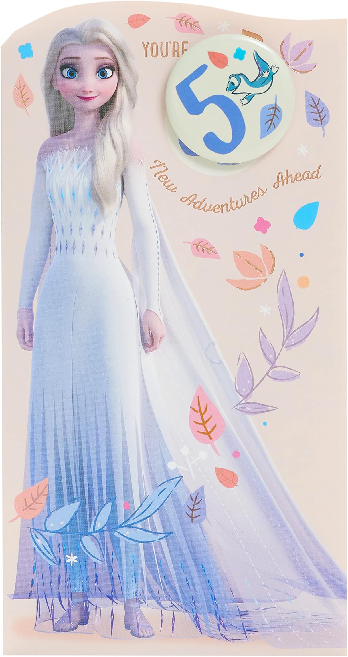 Pop Up Birthday Card, Frozen 2 Birthday Card for Girls, Disney Princess ...