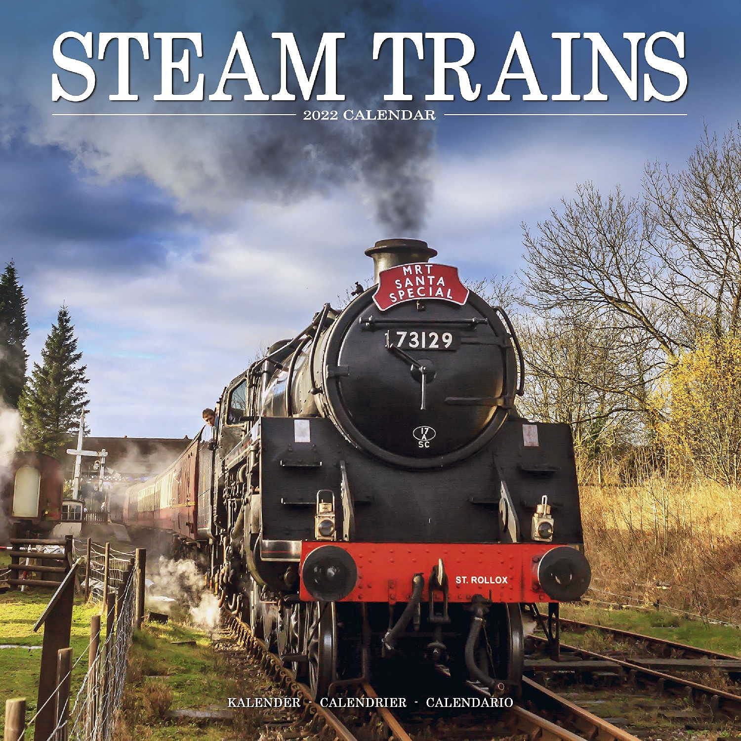 Steam Train Calendar - Calendars 2021 - 2022 Wall Calendars - Steam ...