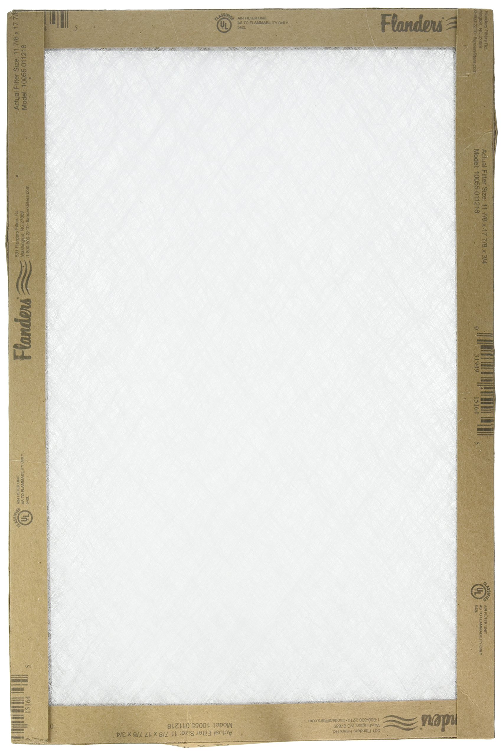 Amazon.com: AAF/FLANDERS 10055.011218 12" X 18" X 1", EZ Flow II Spun ...