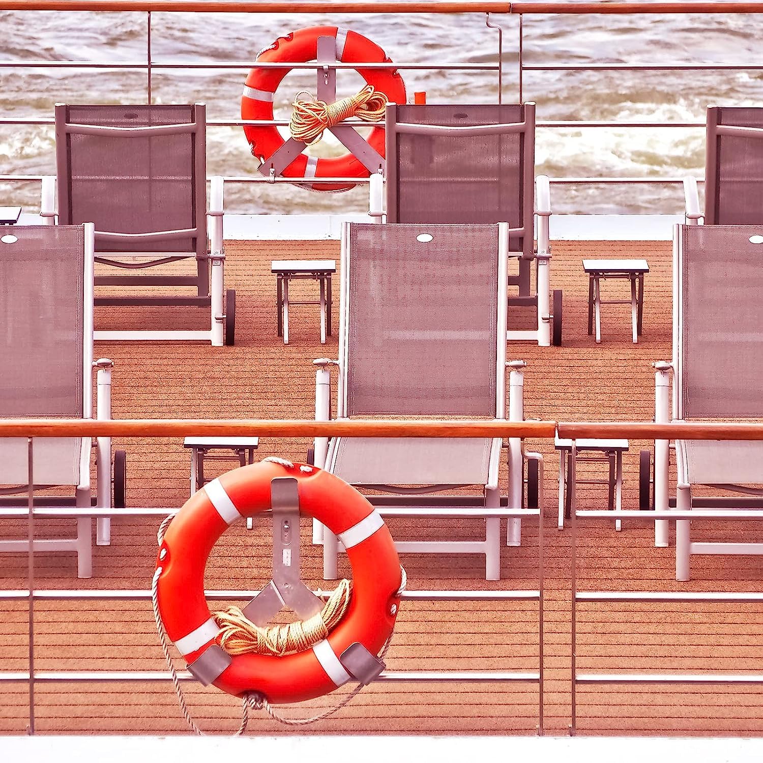Throwable Flotation Device 13 Inch Safety Life Preserver Ring Buoy For ...