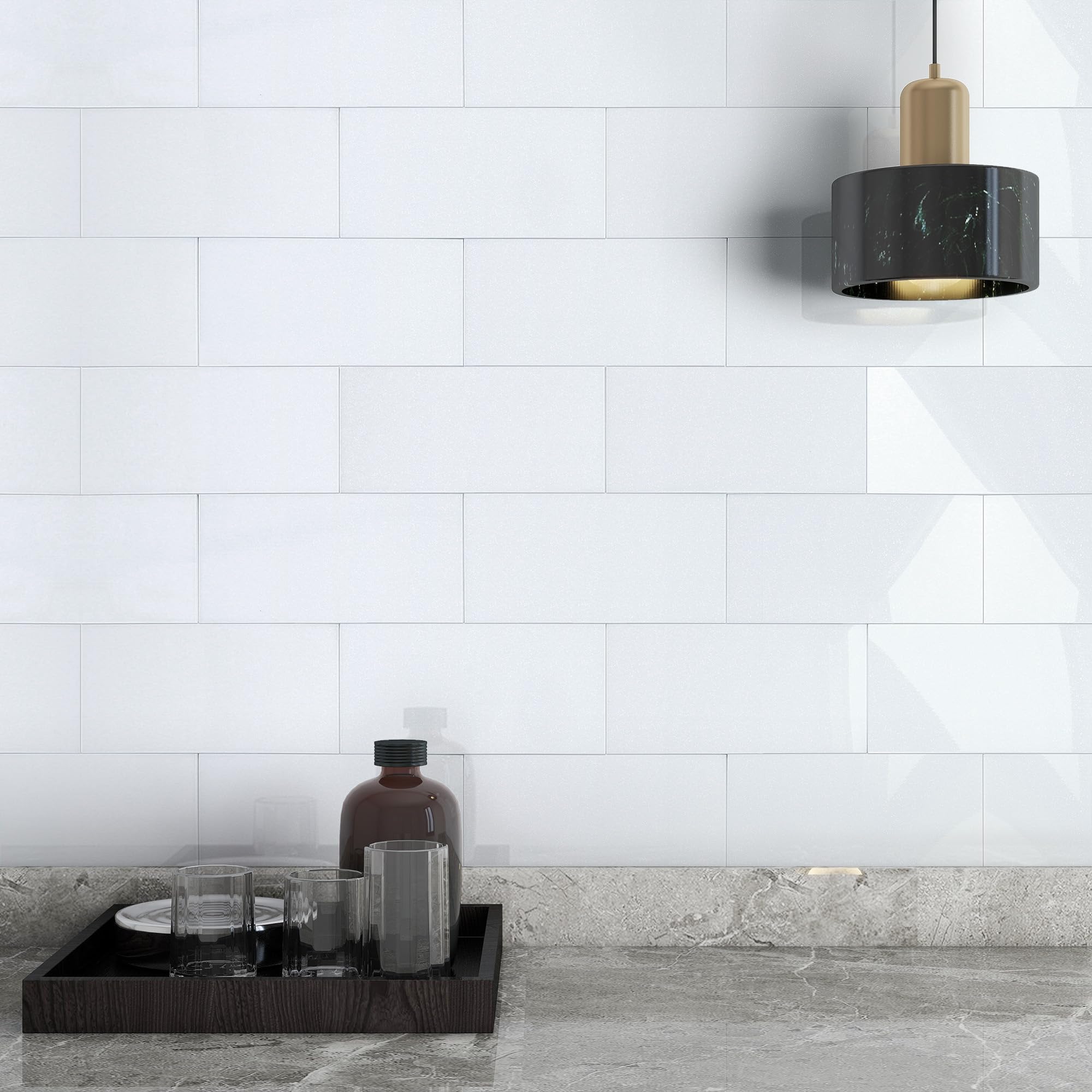 Large Ceramic Wall Tiles Large Grey Rose Floral Feature Ceramic Tile