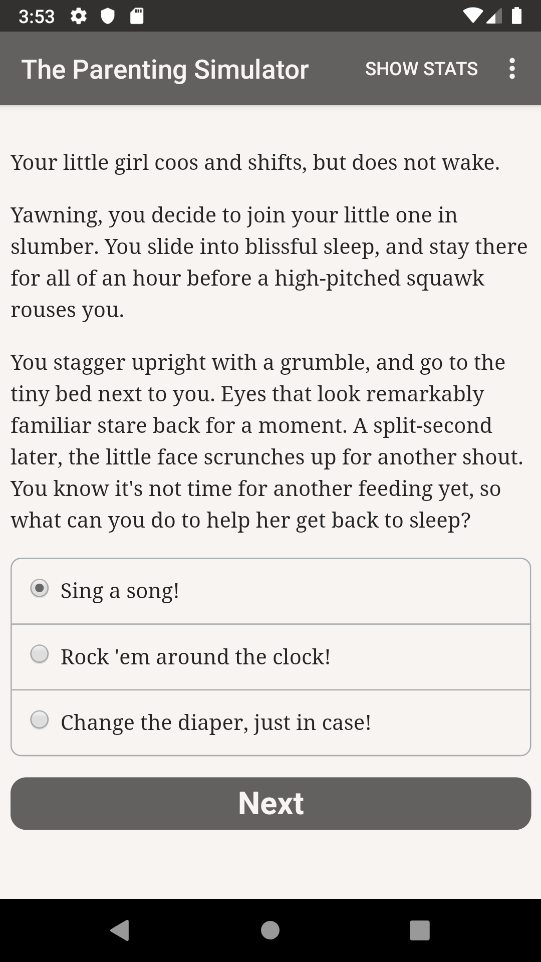 The Parenting Simulator - App on the Amazon Appstore