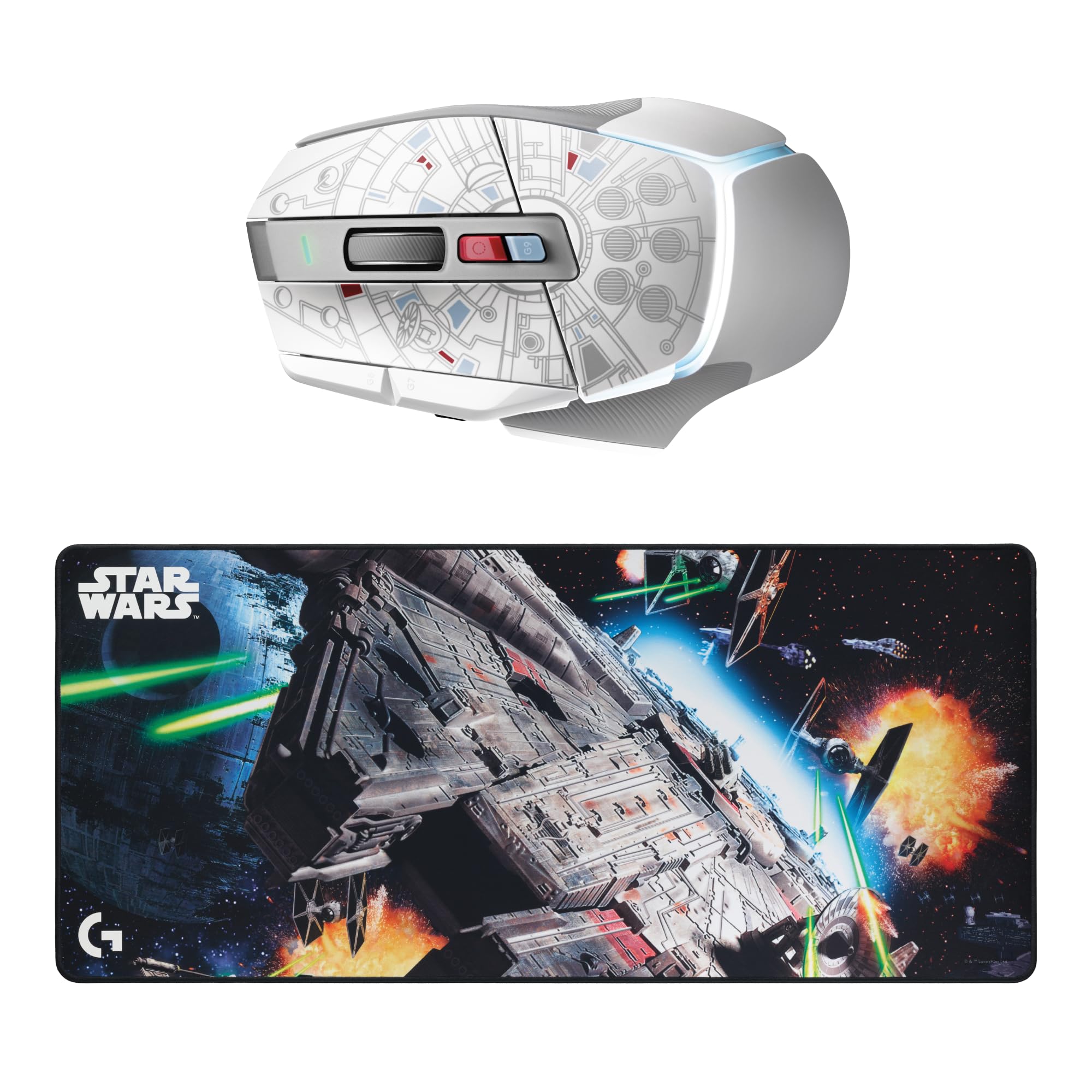 Snapklik.com : G502 X Plus Lightspeed Wireless Gaming Mouse + G840 XL ...