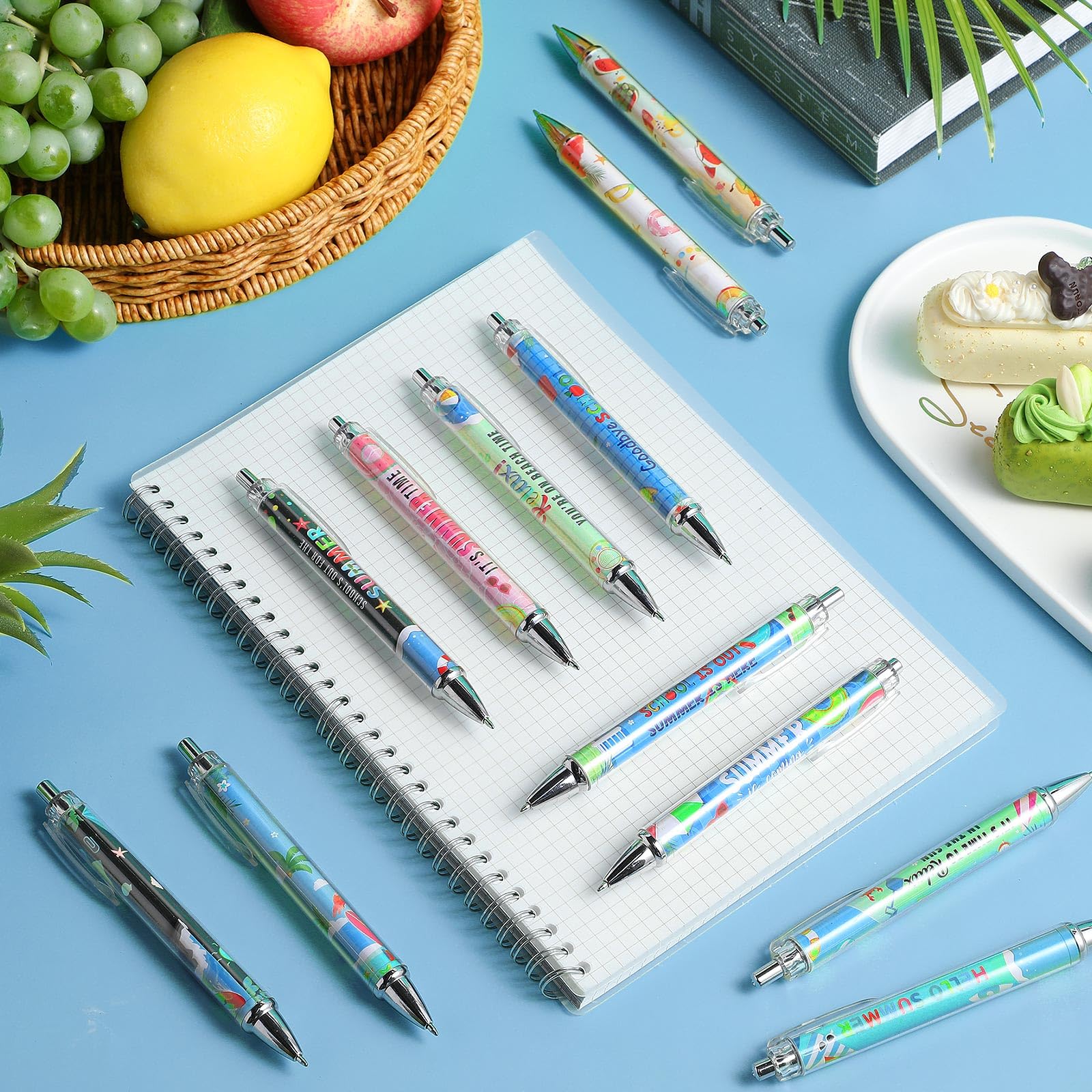 Snapklik.com : 48 Pcs Graduation Ballpoint Pens Bulk Summer Graduation ...