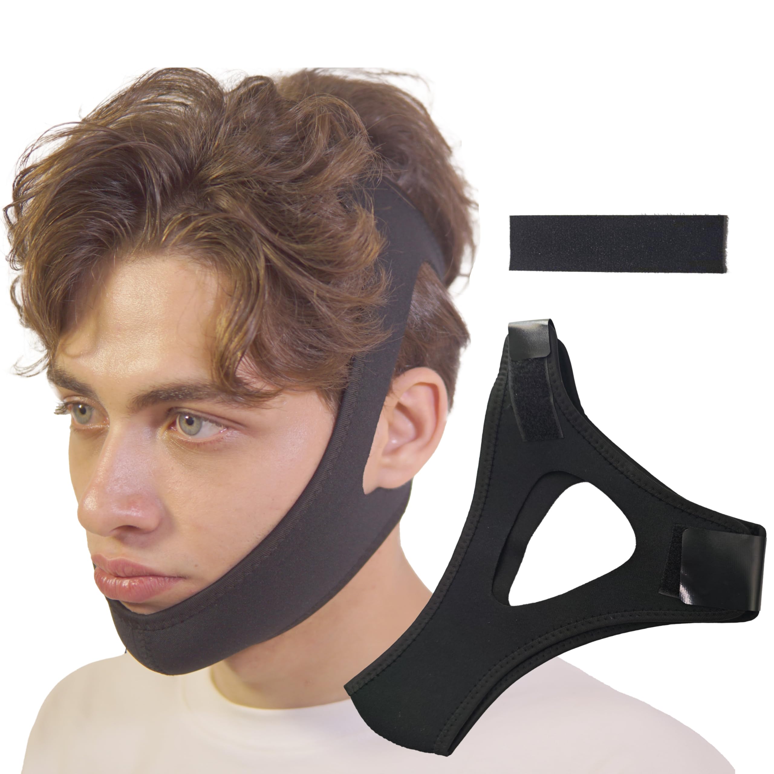 Amazon.com: Anti Snoring Chin Strap, Chin Strap for Sleeping, Premium ...