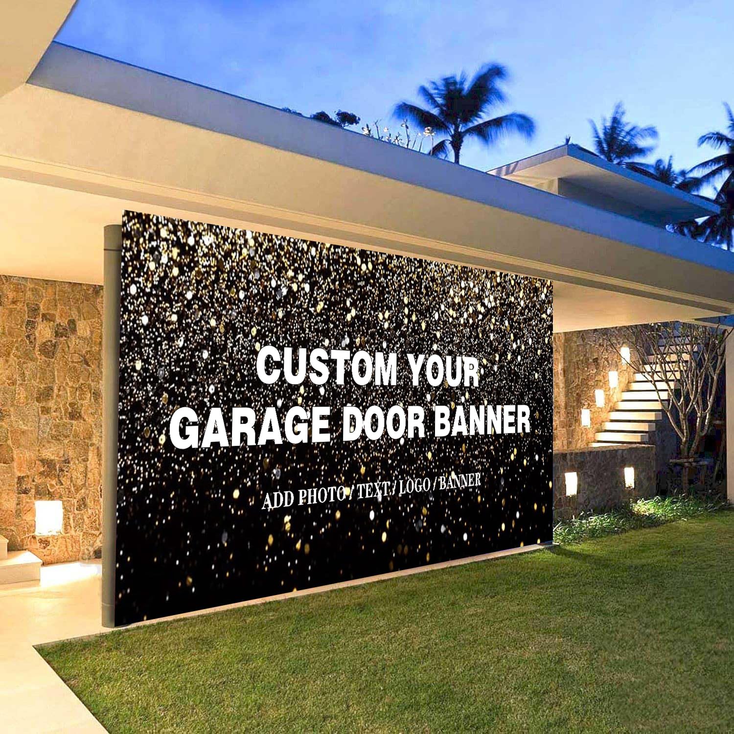 Custom Garage Door Murals Sectional Garage Door: Solid Wood Fortress