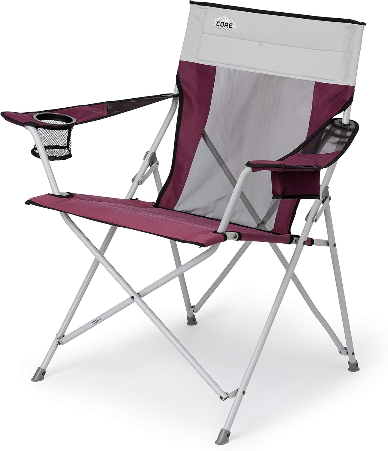 Amazon.com : CORE Tension Chair with Carry Bag (Wine) : Sports & Outdoors