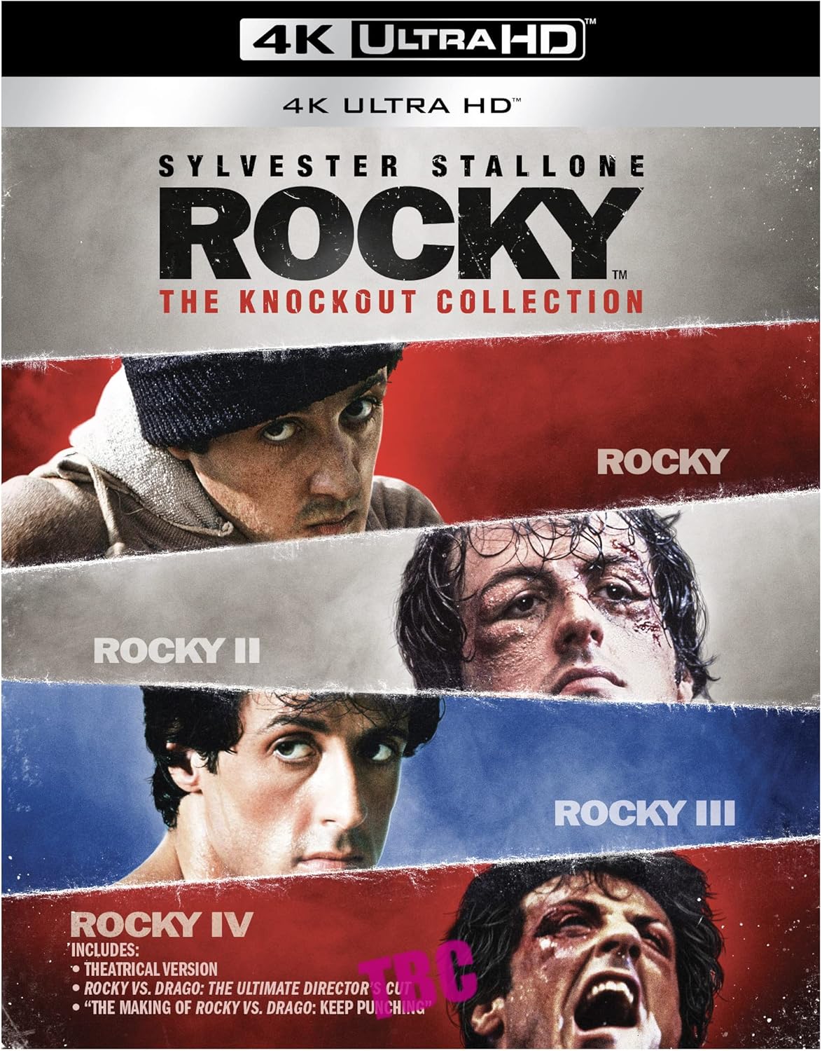 Rocky: The Knockout Collection [4K Ultra HD] [Rocky: 1976 Rocky II: 1979 Rocky III: 1982 Rocky ...