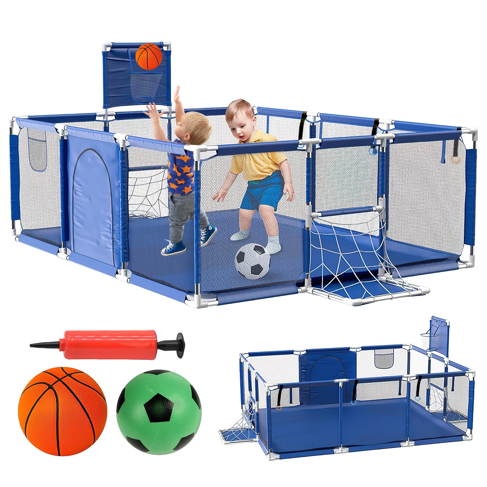 Corral para Bebe, SHANDABULIU Corralito para Bebe, Parque para Niños ...