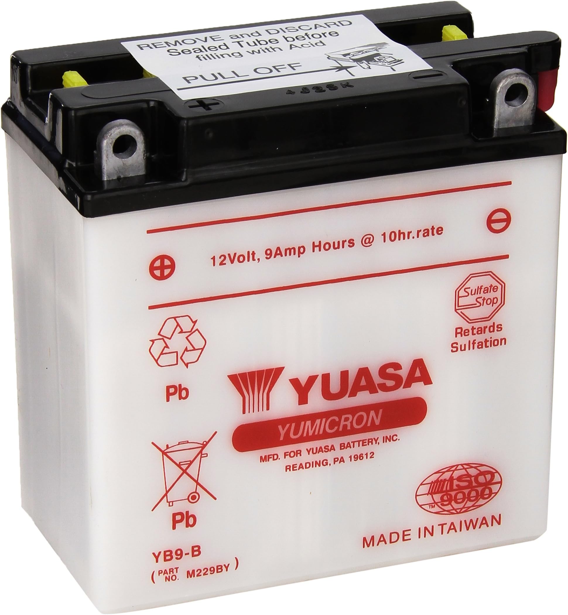 Yuasa YUAM229BY YB9-B Battery, Batteries - Amazon Canada