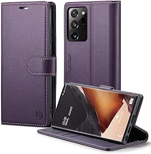 Amazon.com: FLIPALM Wallet Case for Samsung Galaxy Note 20 Ultra 5G, RFID Blocking Credit Card ...