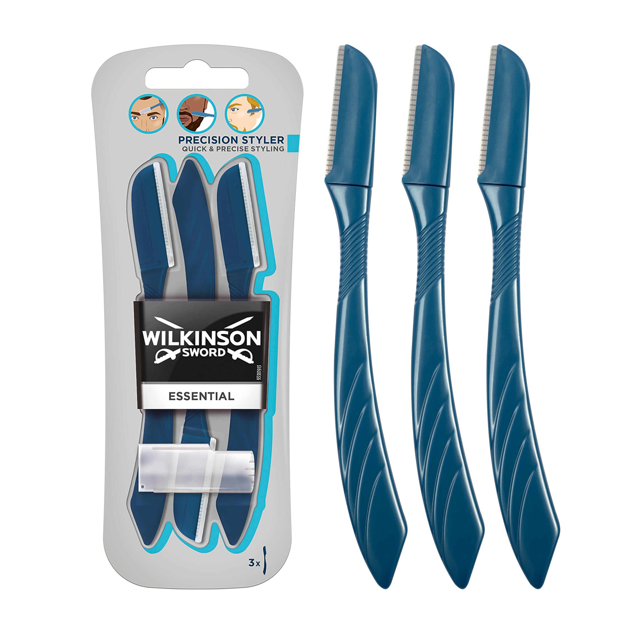 WILKINSON SWORD Barber's Style Precision Styler for Men, Pack of 3, For ...