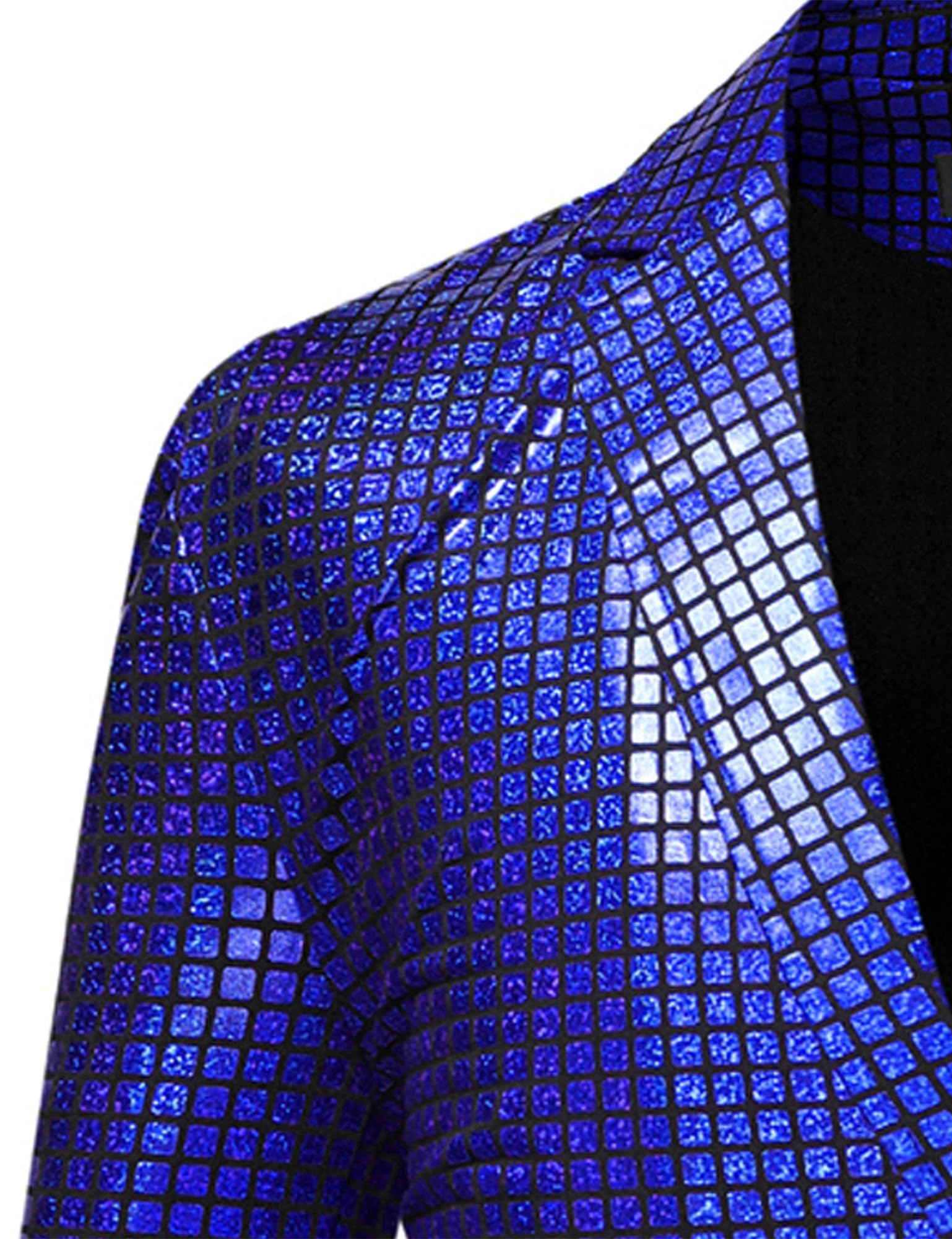 Snapklik.com : Mens 70s Disco Suits Metallic Shiny Sequin Outfits ...