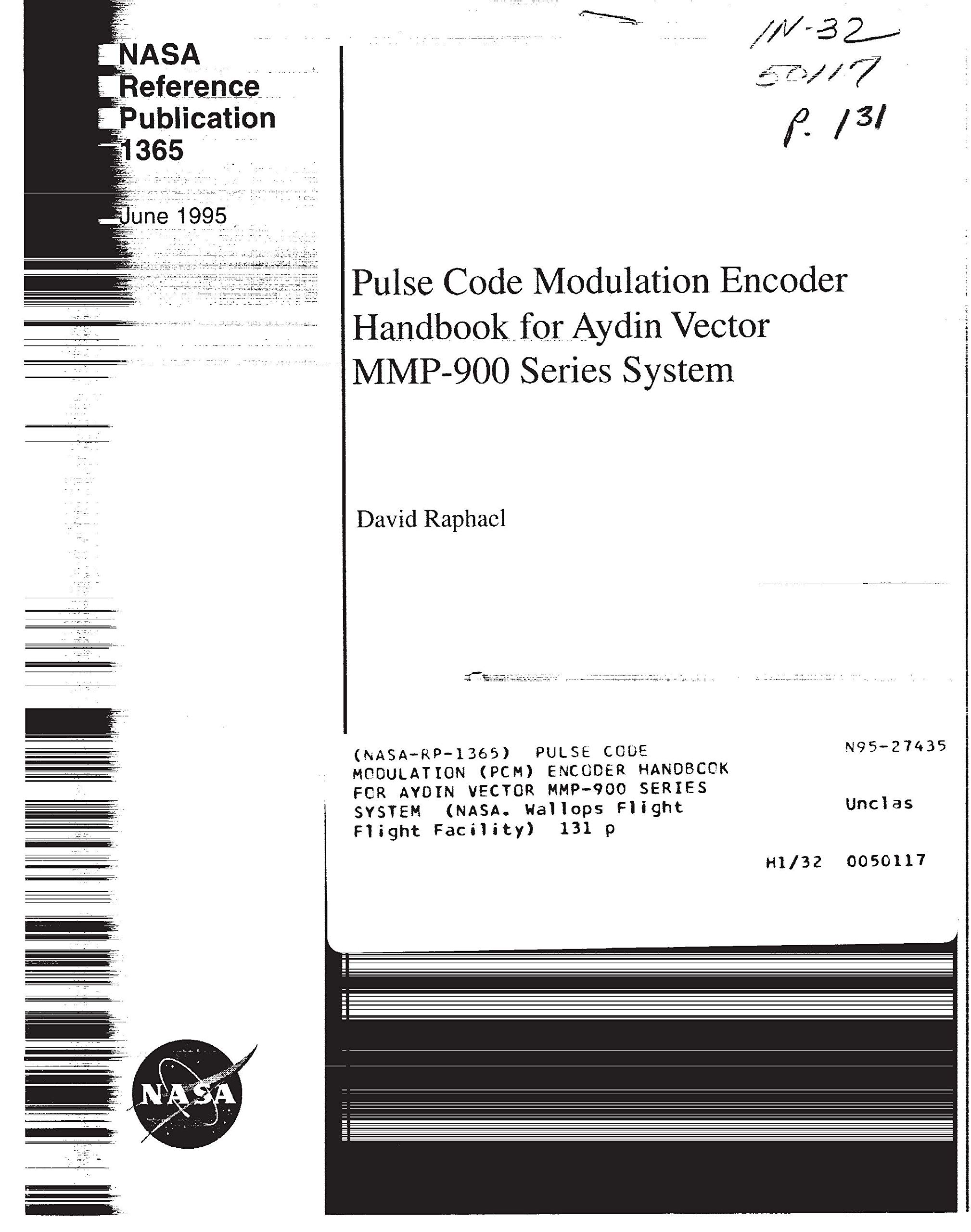 Buy Pulse Code Modulation (PCM) encoder handbook for Aydin Vector MMP ...