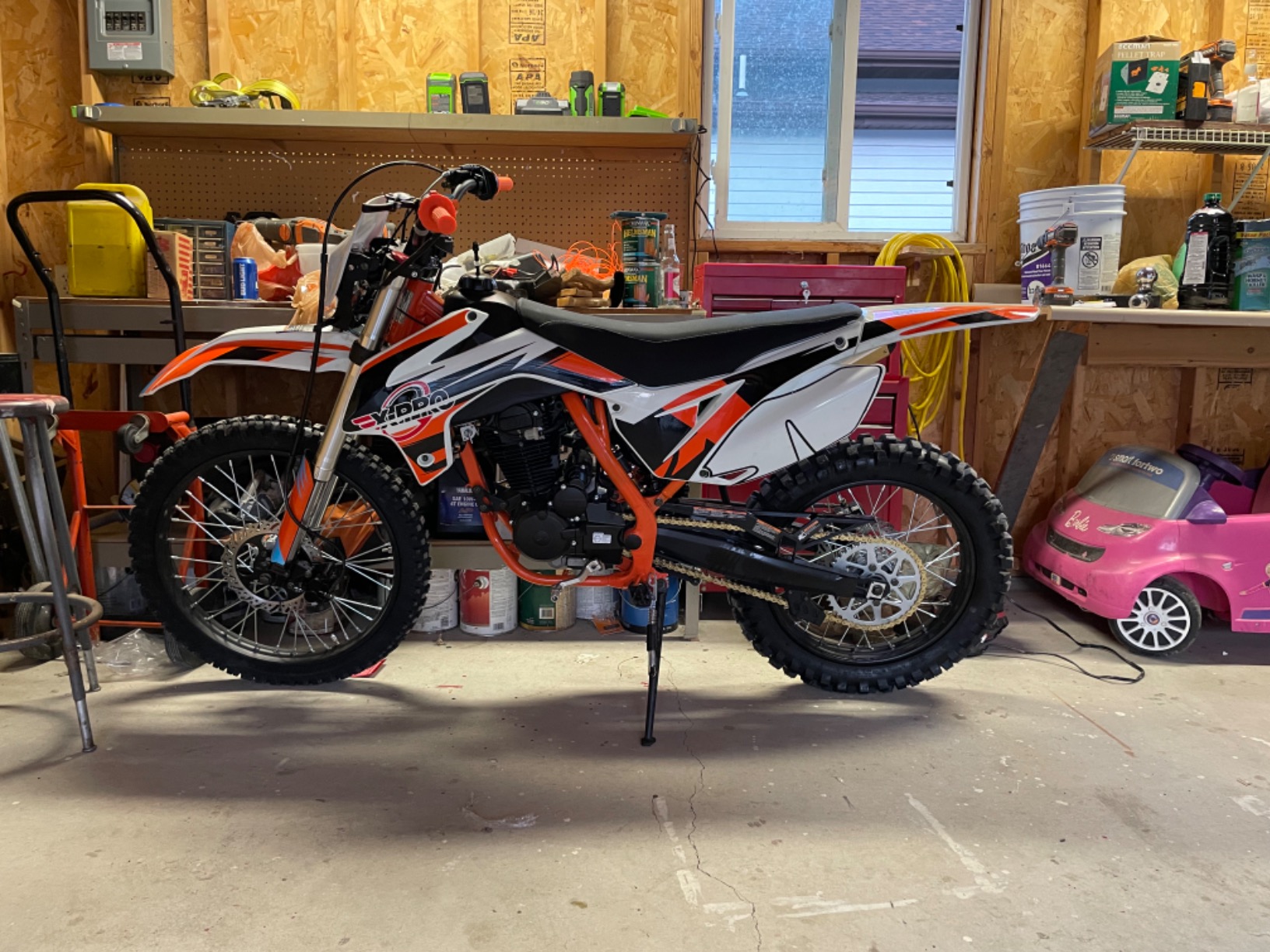 $86/mo - Finance X-PRO Titan 250cc Dirt Bike with LED Light Zongshen ...
