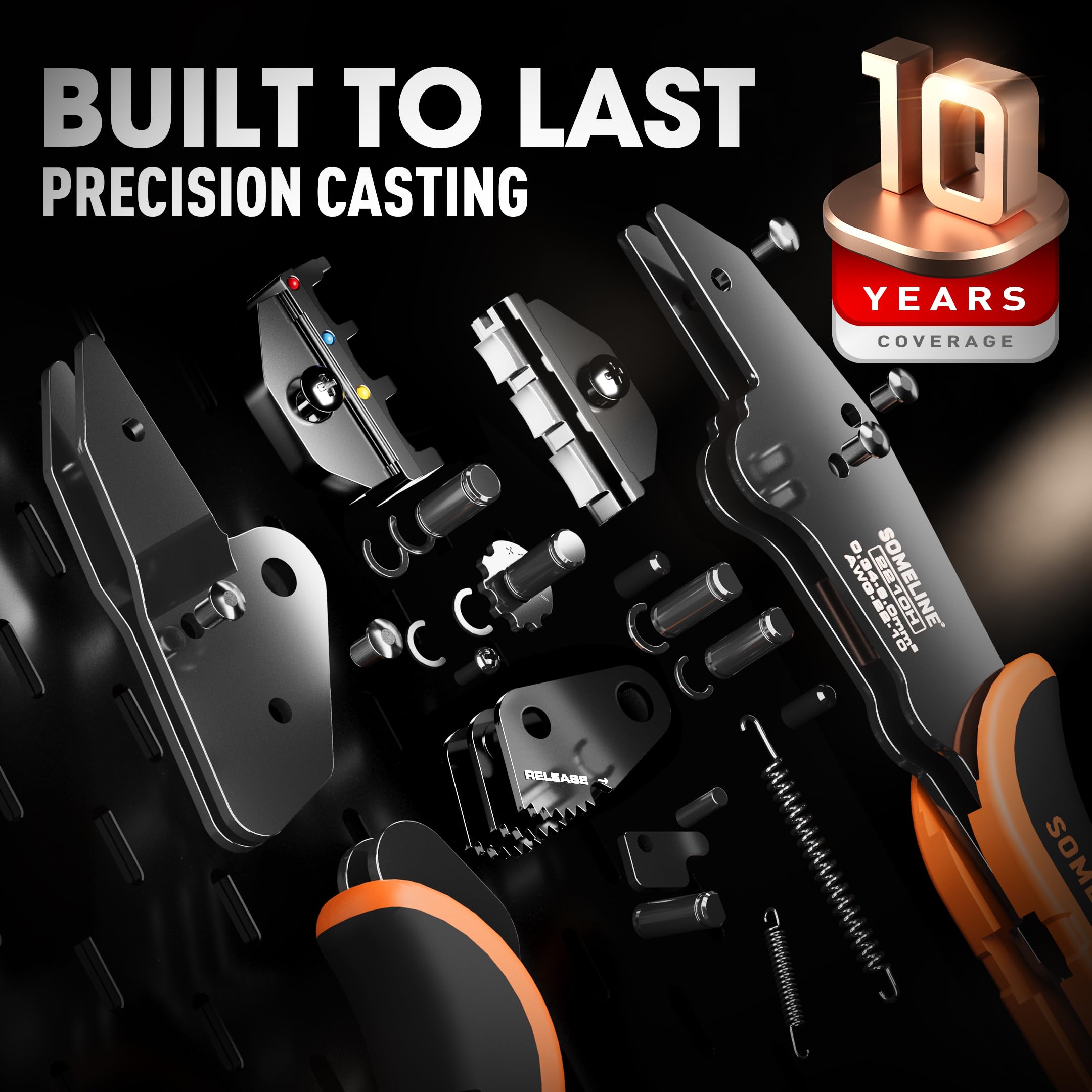 Snapklik.com : Crimping Tool For Heat Shrink Connectors - 22-10 AWG ...