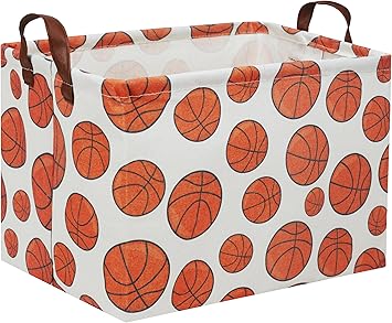 Amazon.com: HIYAGON Rectangular Basketball Easter Basket Easter Gift ...