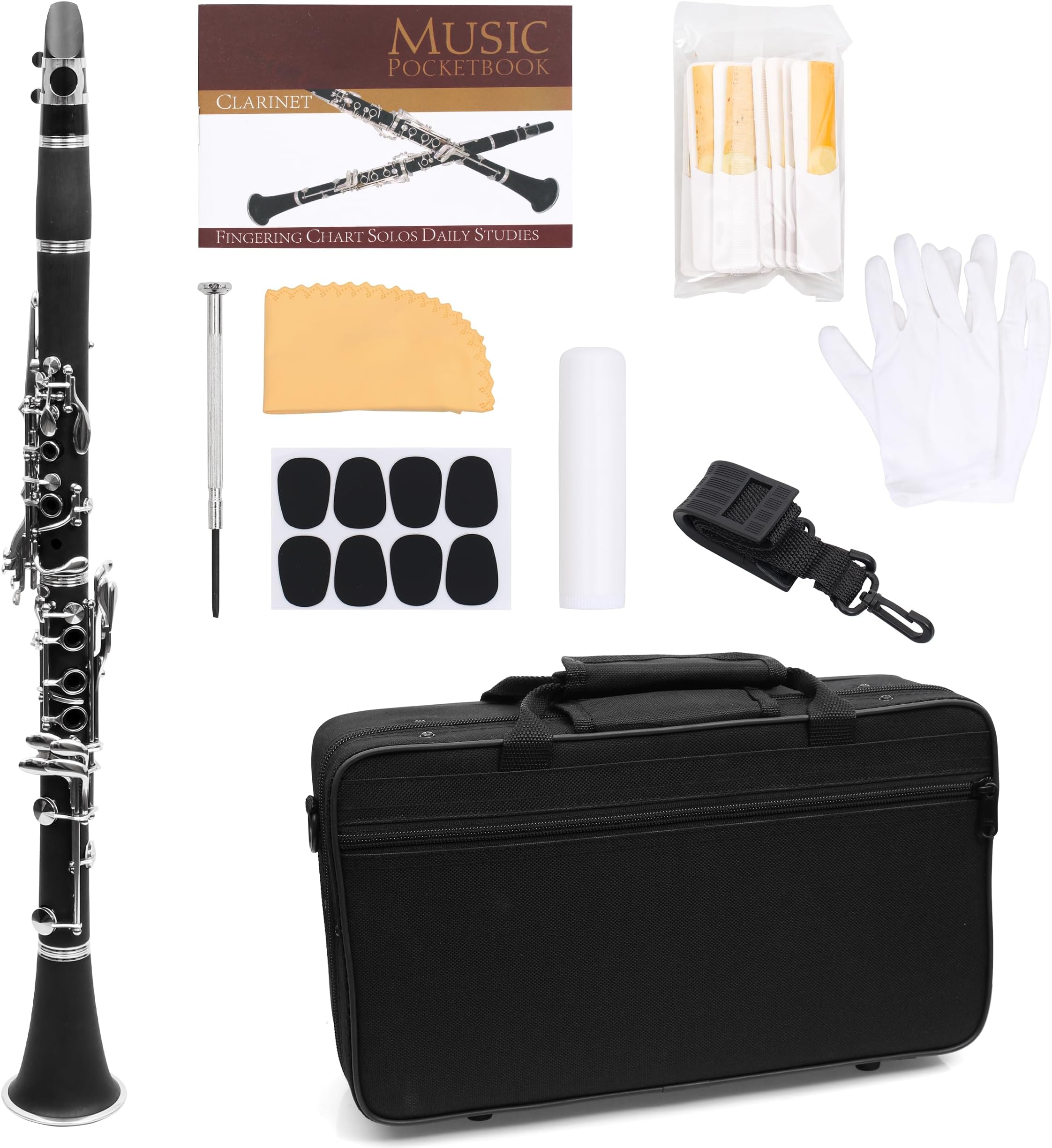Amazon.com: LOMUTY Bb Clarinet, Best Beginners Clarinet for Students ...