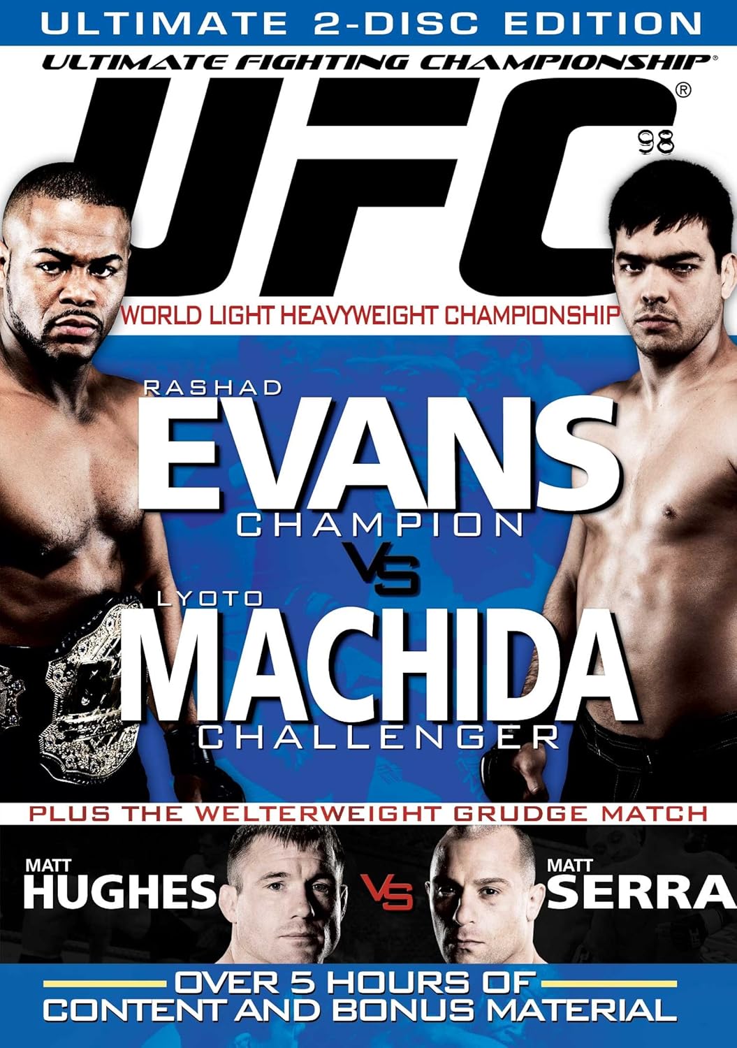 Ufc 98: Evans Vs Machida (2pc) [DVD] [Region 1] [NTSC] [US Import ...