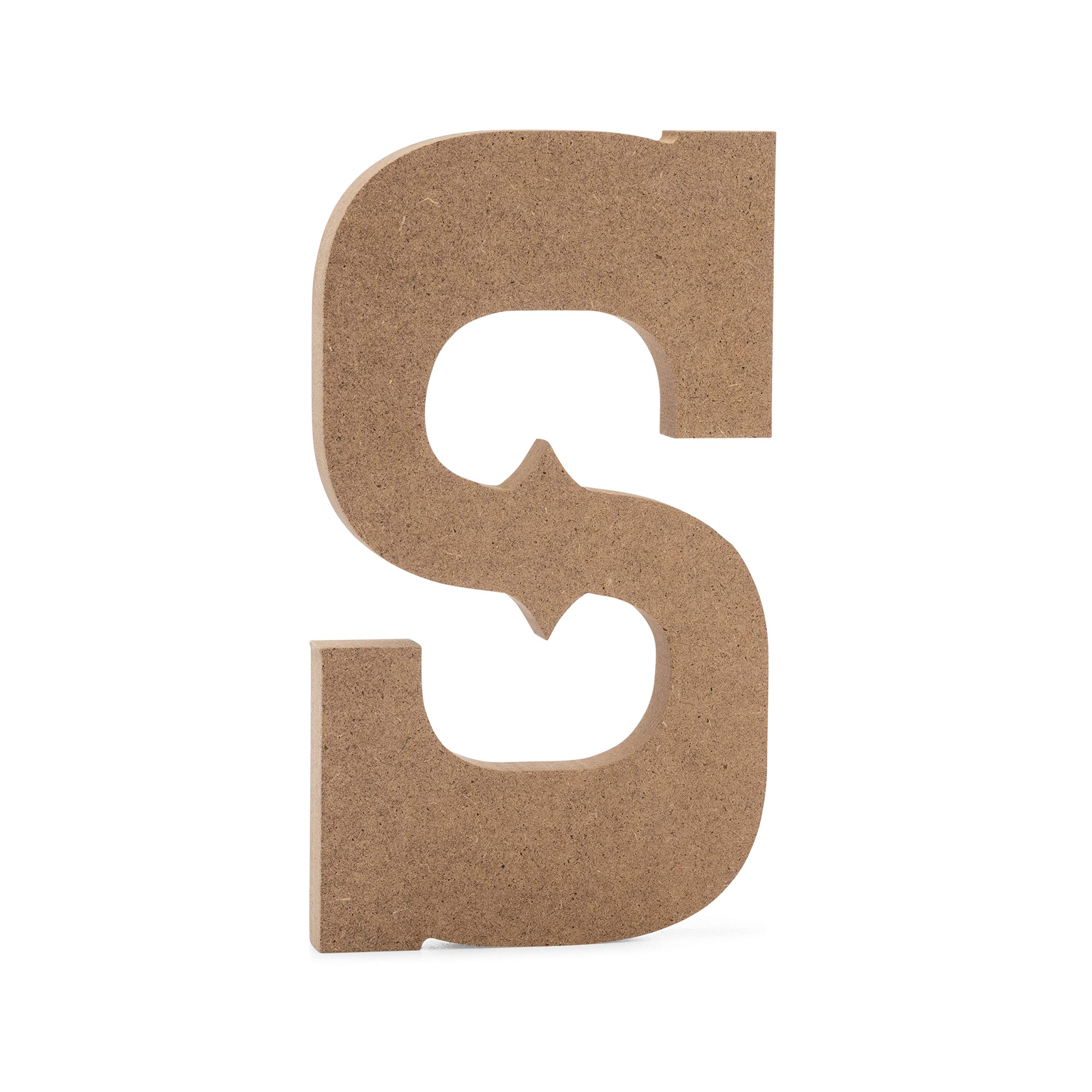Amazon.com: JoePaul's Crafts Western Wooden Letters - 6" - S - Premium ...