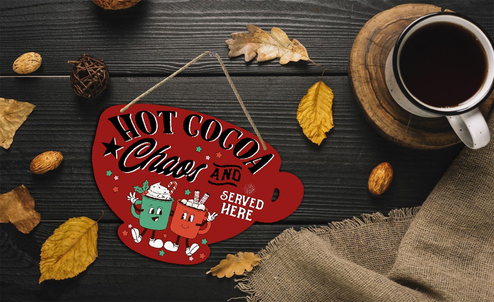 Hot Chocolate Door Decoration