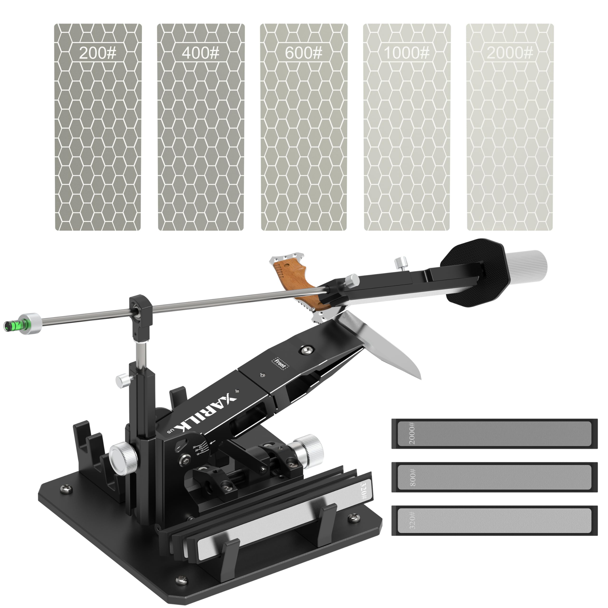 Amazon.com: XARILK GEN2 Precision Knife Sharpener System & 5 PCS ...