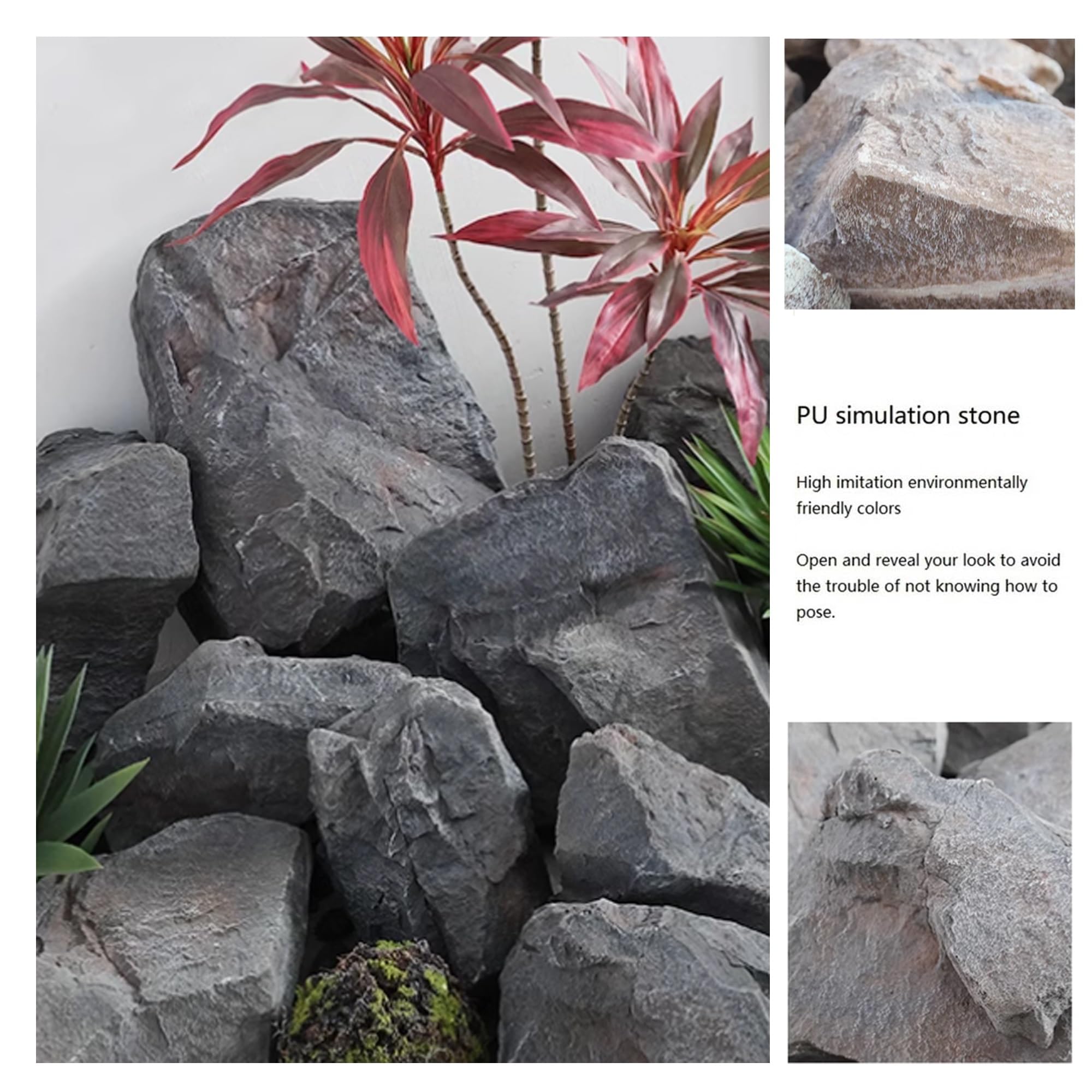 Artificial Stone Boulders Fiber Lite Artificial Rocks — Orion Stone