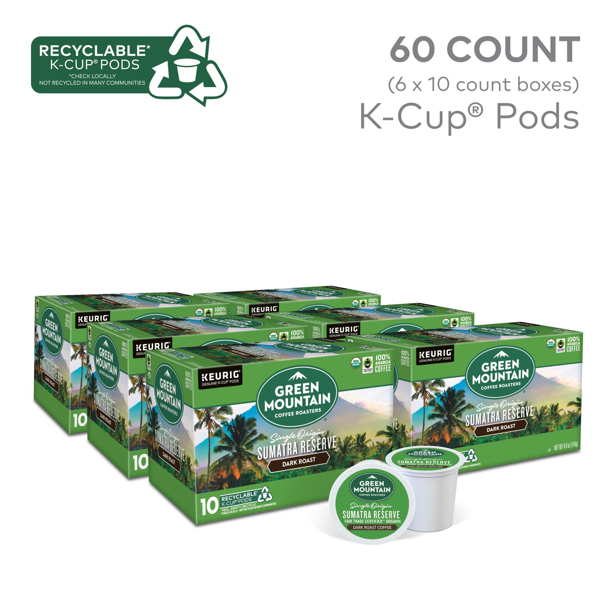 Snapklik.com : Green Mountain Coffee Roasters Sumatra Reserve, Keurig ...
