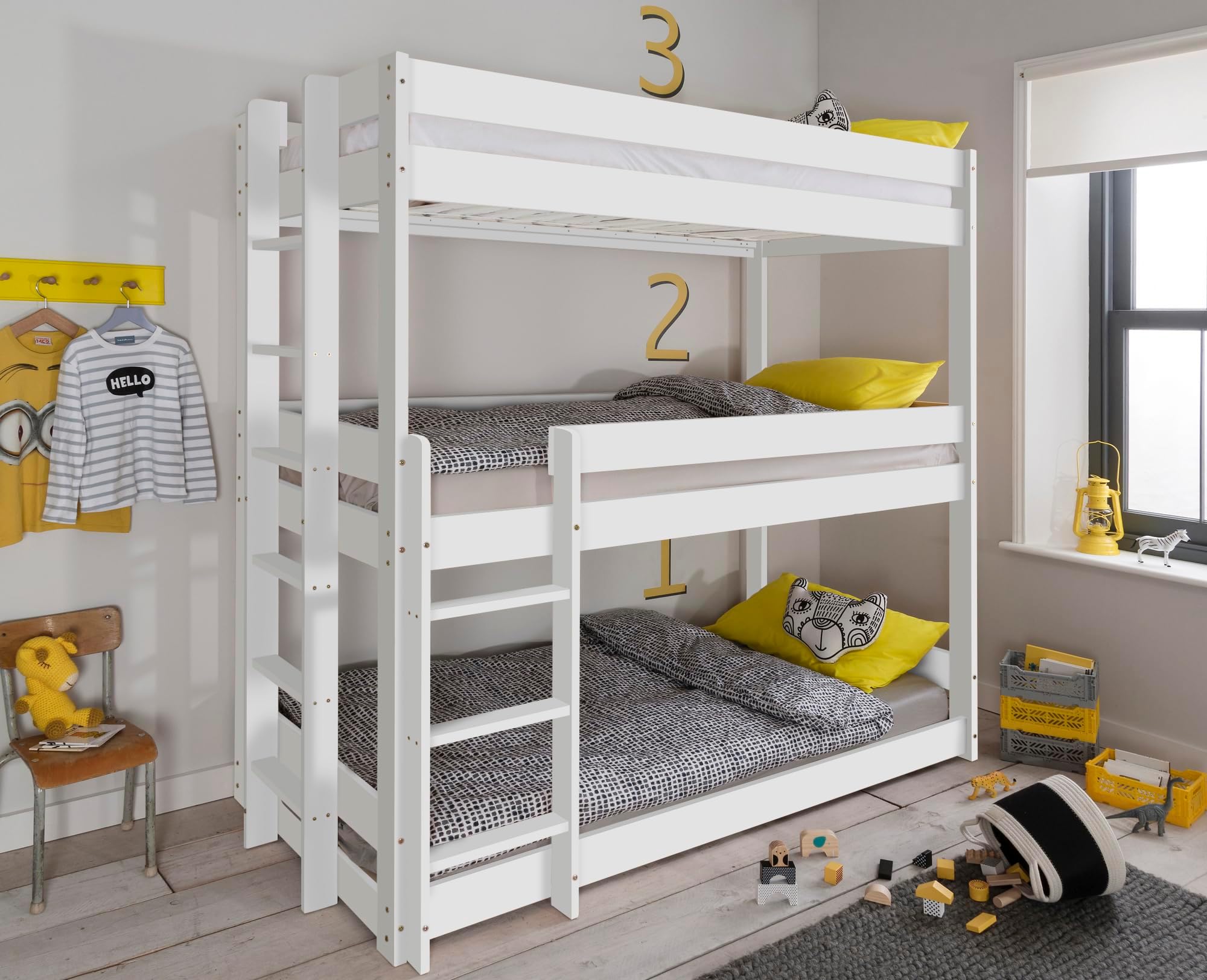 Noa and Nani Christopher Treehouse Midsleeper Bed with Hans Windows in ...