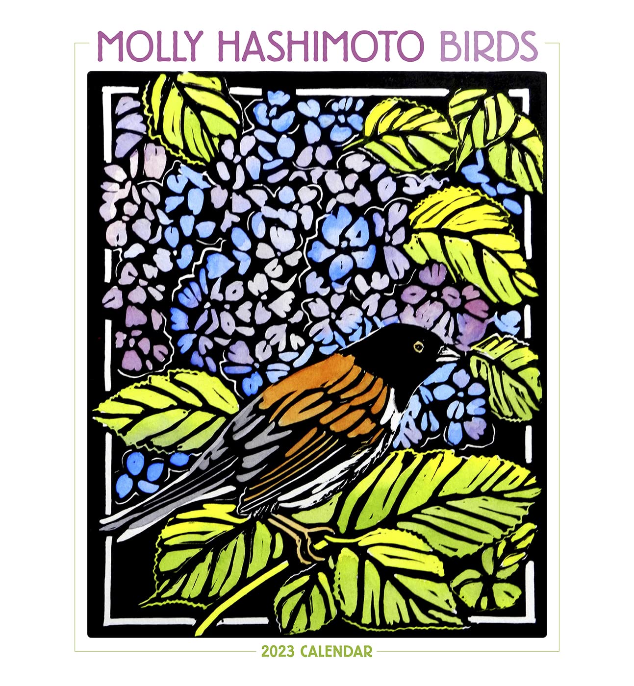 Molly Hashimoto: Birds 2023 Wall Calendar: Molly Hashimoto ...