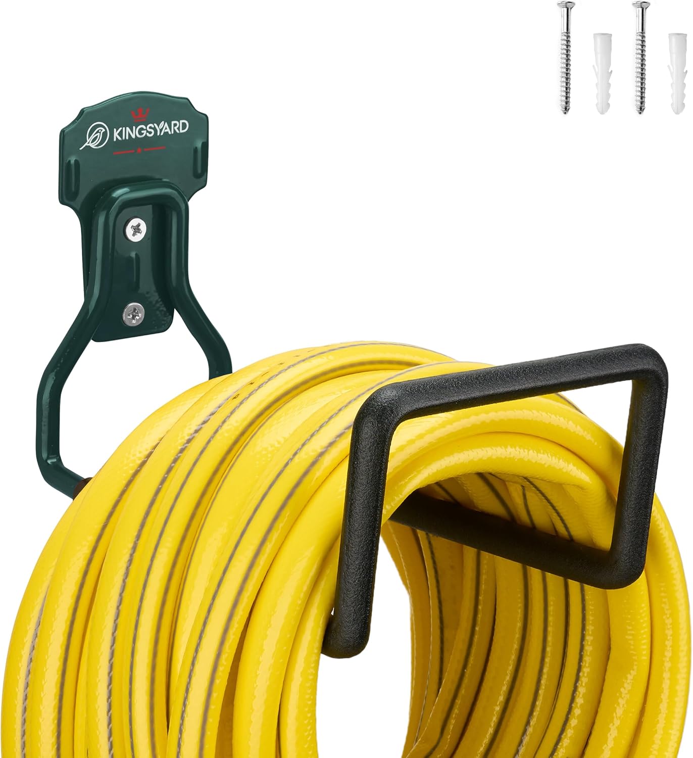 Amazon.com: Kingsyard Garden Hose Holder Wall Mount - Heavy Duty Water ...