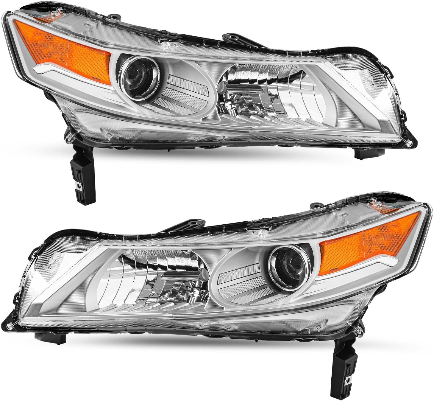 Amazon.com: TUSDAR OE Style Headlight Assembly Fit 2007 2008 Acura TL ...