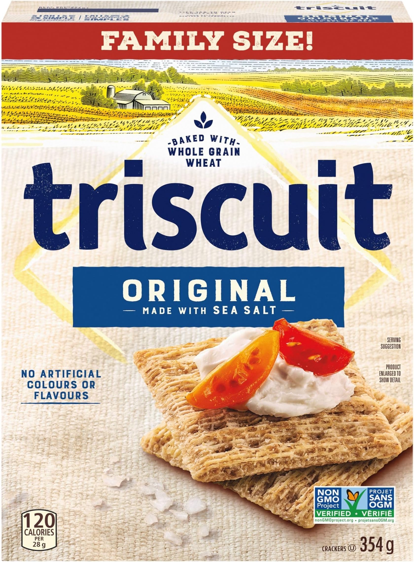 Amazon.com: TRISCUIT Original Family Size Crackers 354g