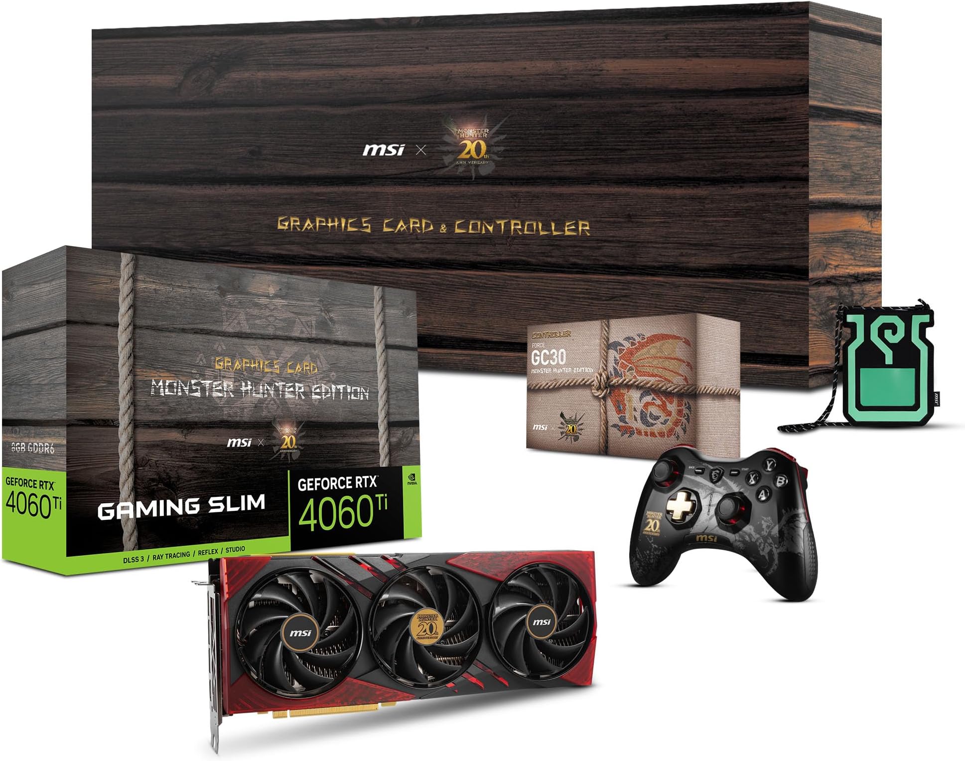 Amazon.com: MSI Gaming RTX 4060 Ti 8G x GC30 Monster Hunter Edition ...