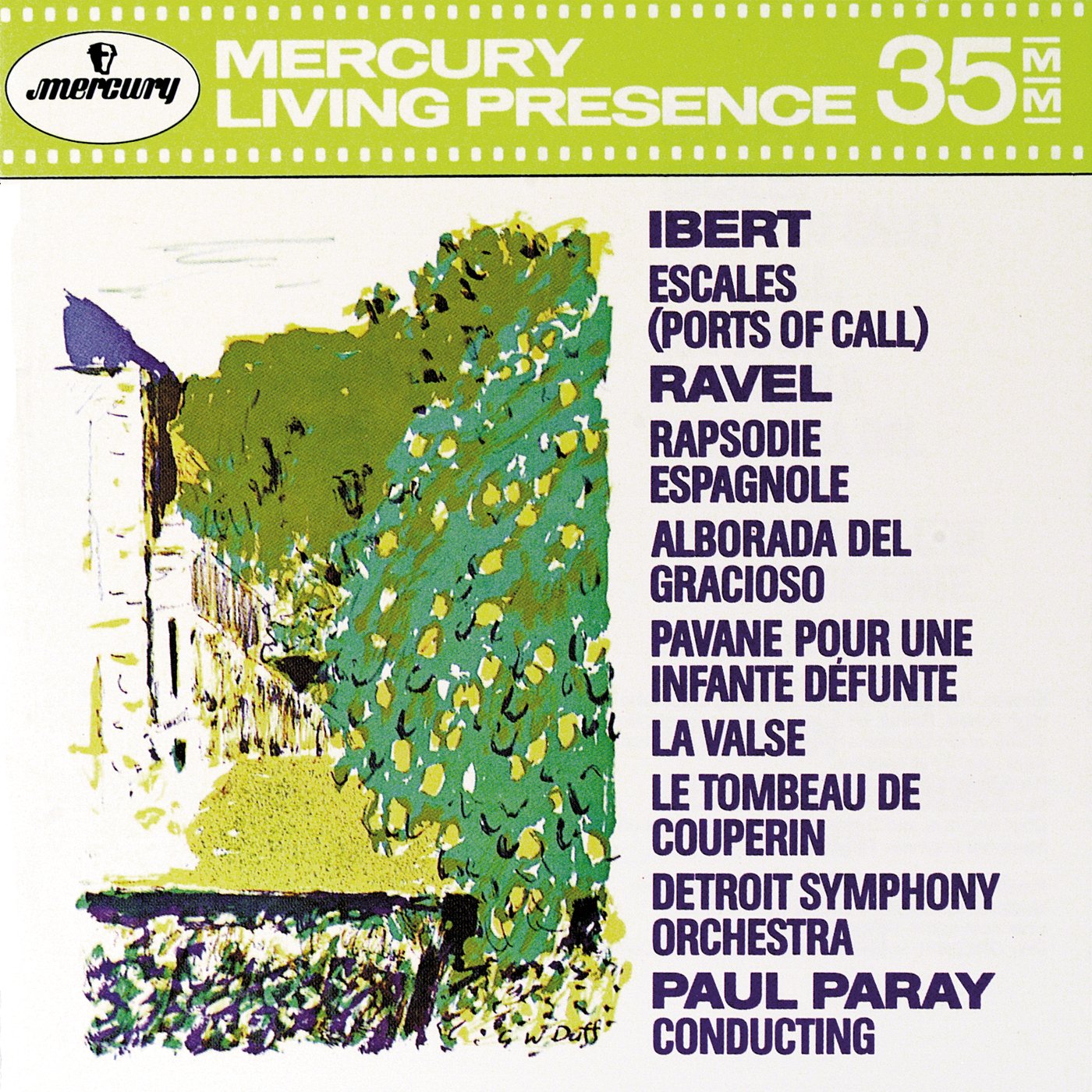 Jacques Ibert, Maurice Ravel, Paul Paray, Detroit Symphony Orchestra ...