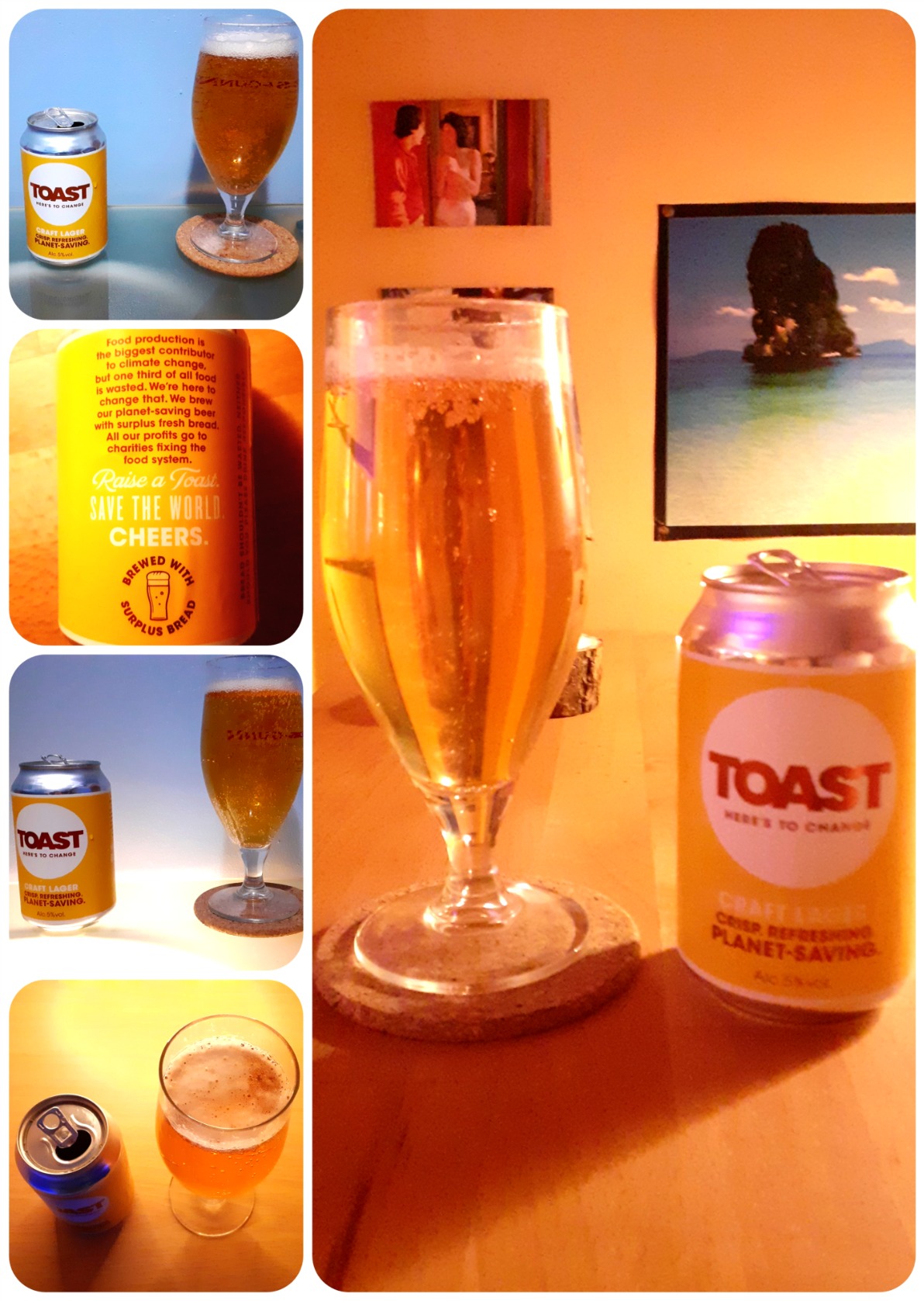 Toast Craft Lager, 330ml : Amazon.co.uk: Grocery
