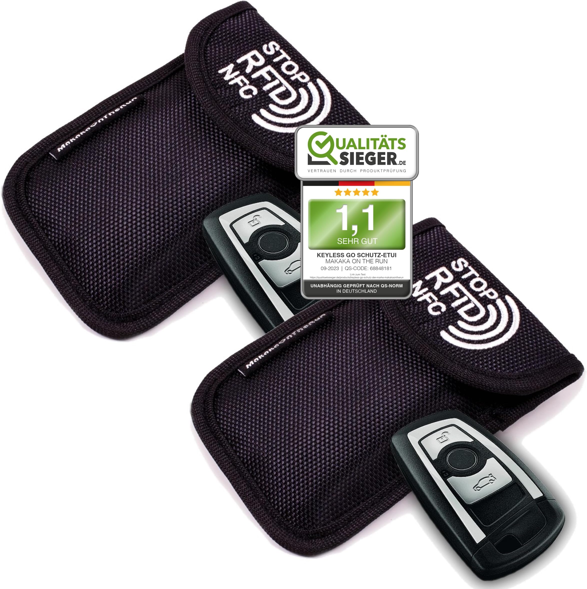 EXEEP® Keyless Go Schutz Autoschlüssel - TÜV geprüft - Zuverlässige ...