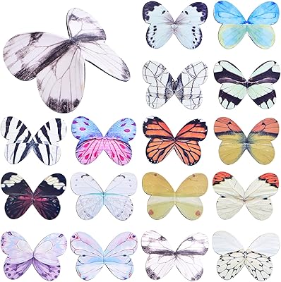 Amazon.com: 24 Pieces Butterfly Magnetic Bookmarks Magnet Page Markers ...