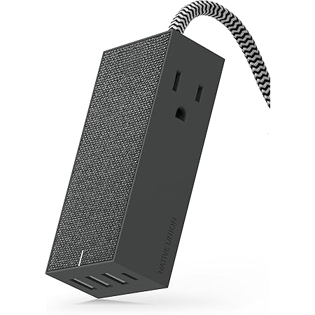 Amazon.com: Native Union Smart HUB Bridge - 8ft Power Extension with 4 ...