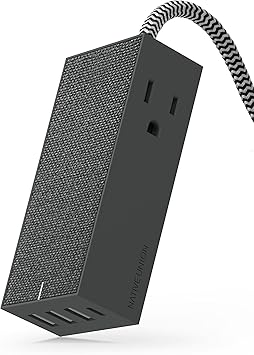 Amazon.com: Native Union Smart HUB Bridge - 8ft Power Extension with 4 ...