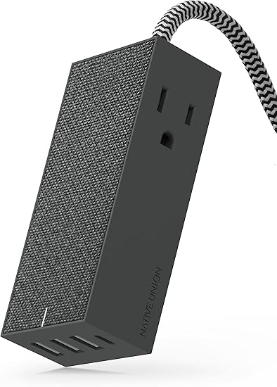 Amazon.com: Native Union Smart HUB Bridge - 8ft Power Extension with 4 ...