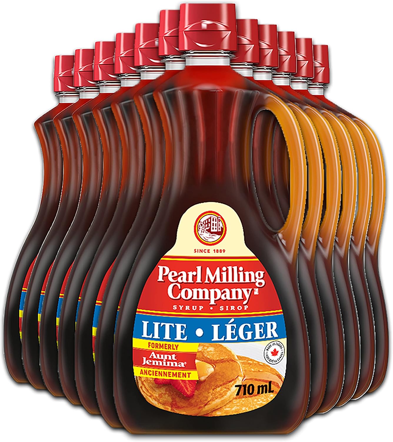 Pearl Milling Company Lite Syrup, Multi-Pack, 710 ml (Pack of 12 ...