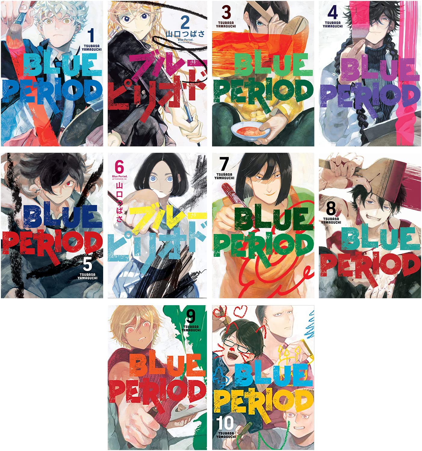Snapklik.com : Blue Period Manga 10-book Collection Set