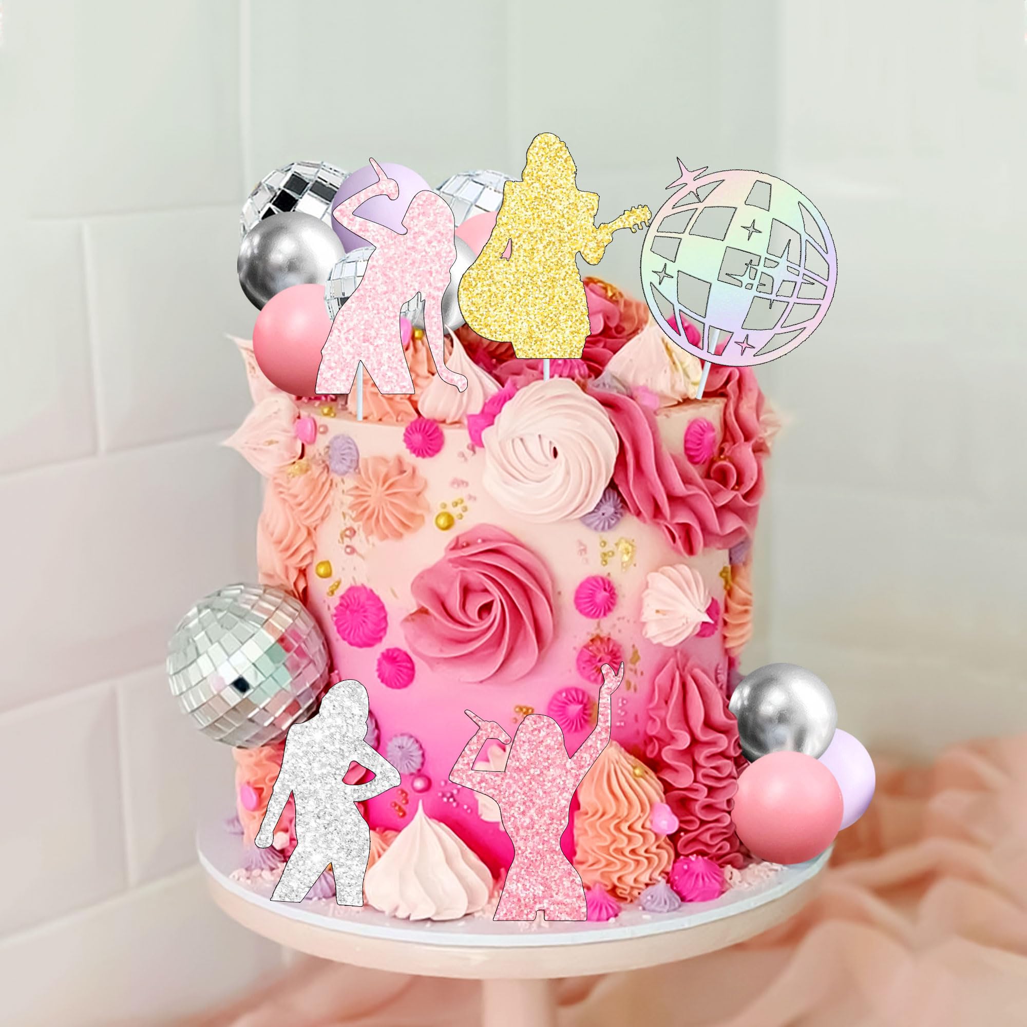 Snapklik.com : Singer Birthday Cake Decoration Party Decorations ...