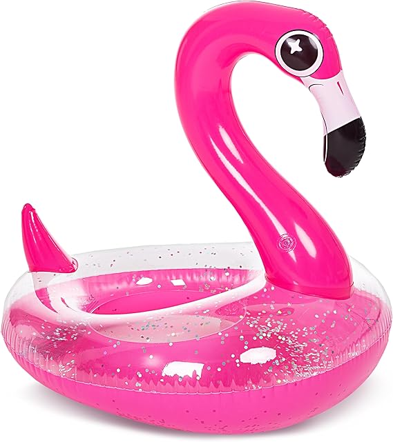 Amazon.com: JOYIN Inflatable Flamingo Pool Floats - Flamingo Pool Tube ...
