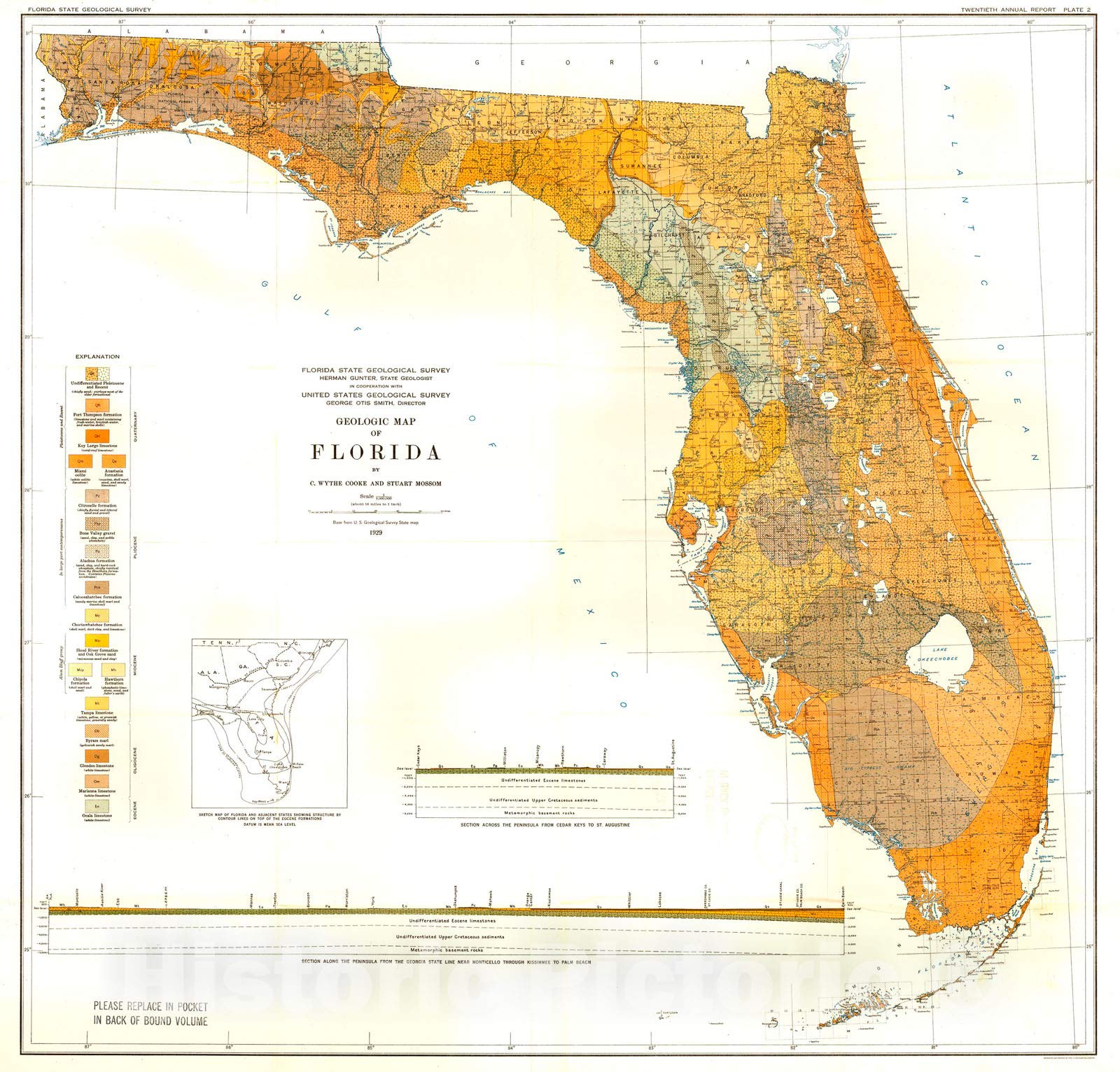 Geologic Map Florida