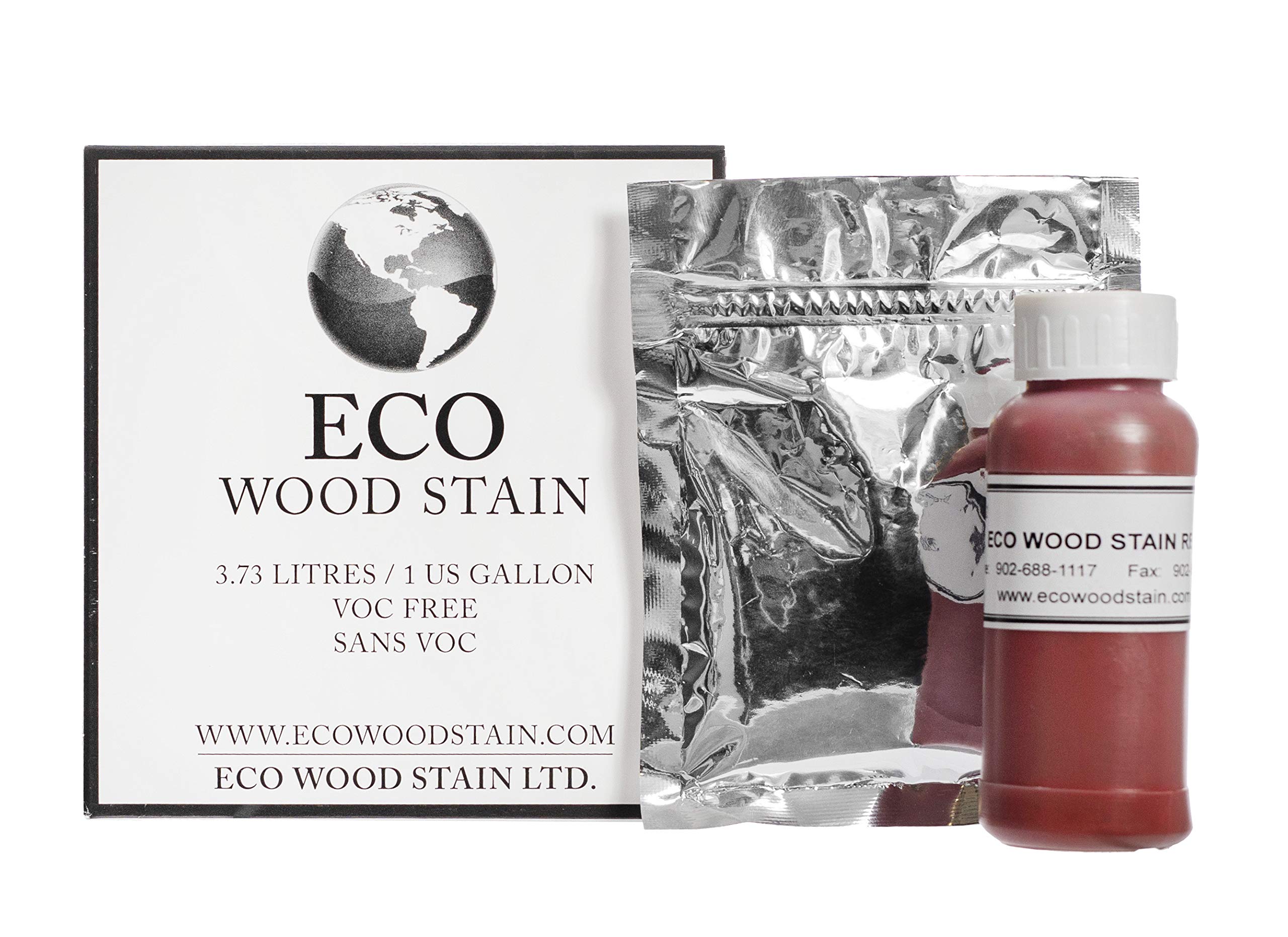ECO WOOD STAIN RED by Eco Wood Treatment covers 150 sqft - Amazon.com