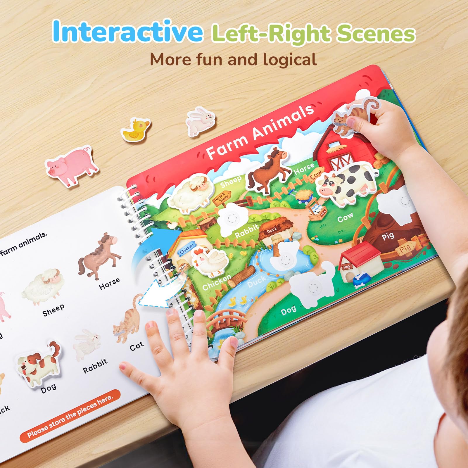 Snapklik.com : Preschool Busy Book For Toddlers 3-5, Learning ...