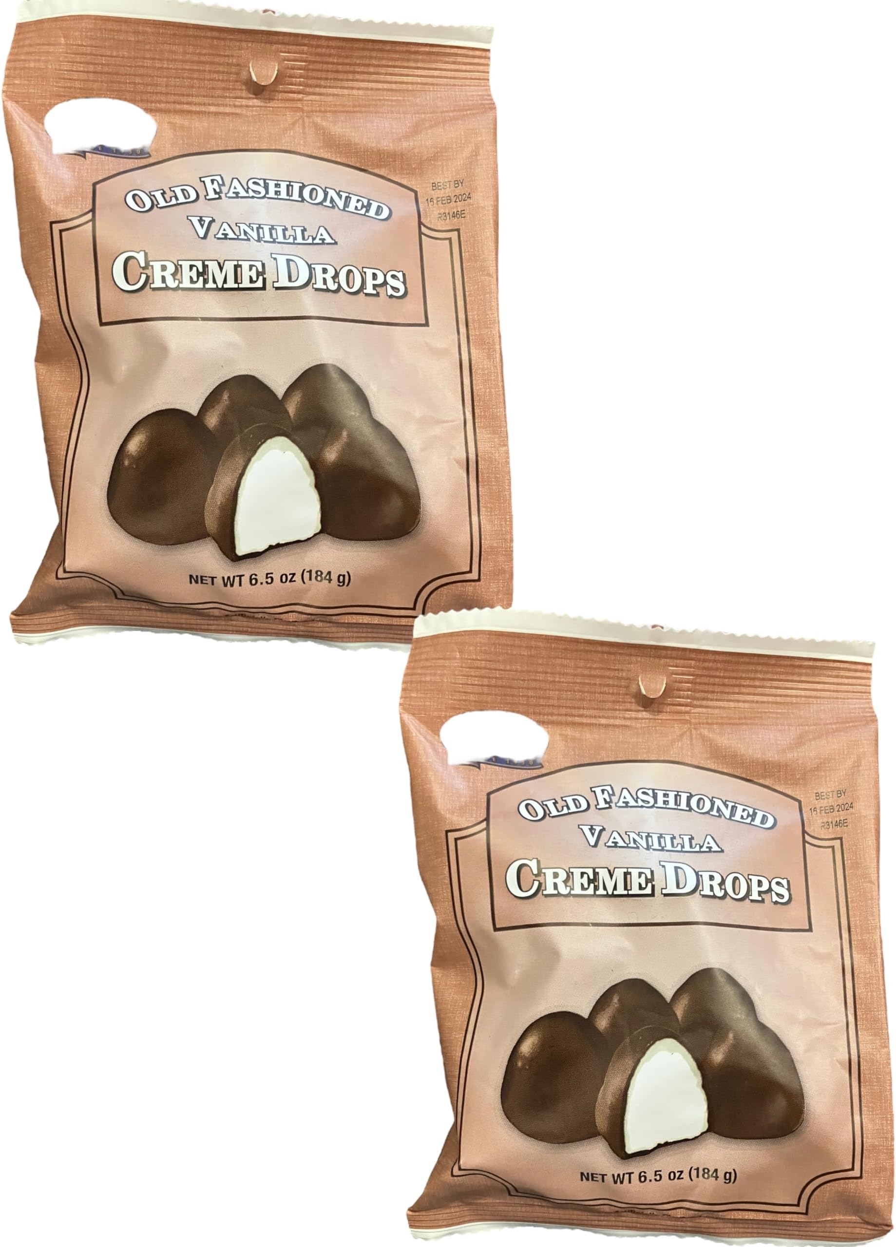 Amazon.com: Zachary Old Fashioned Vanilla Creme Drops, 8 Ounce (Pack of ...