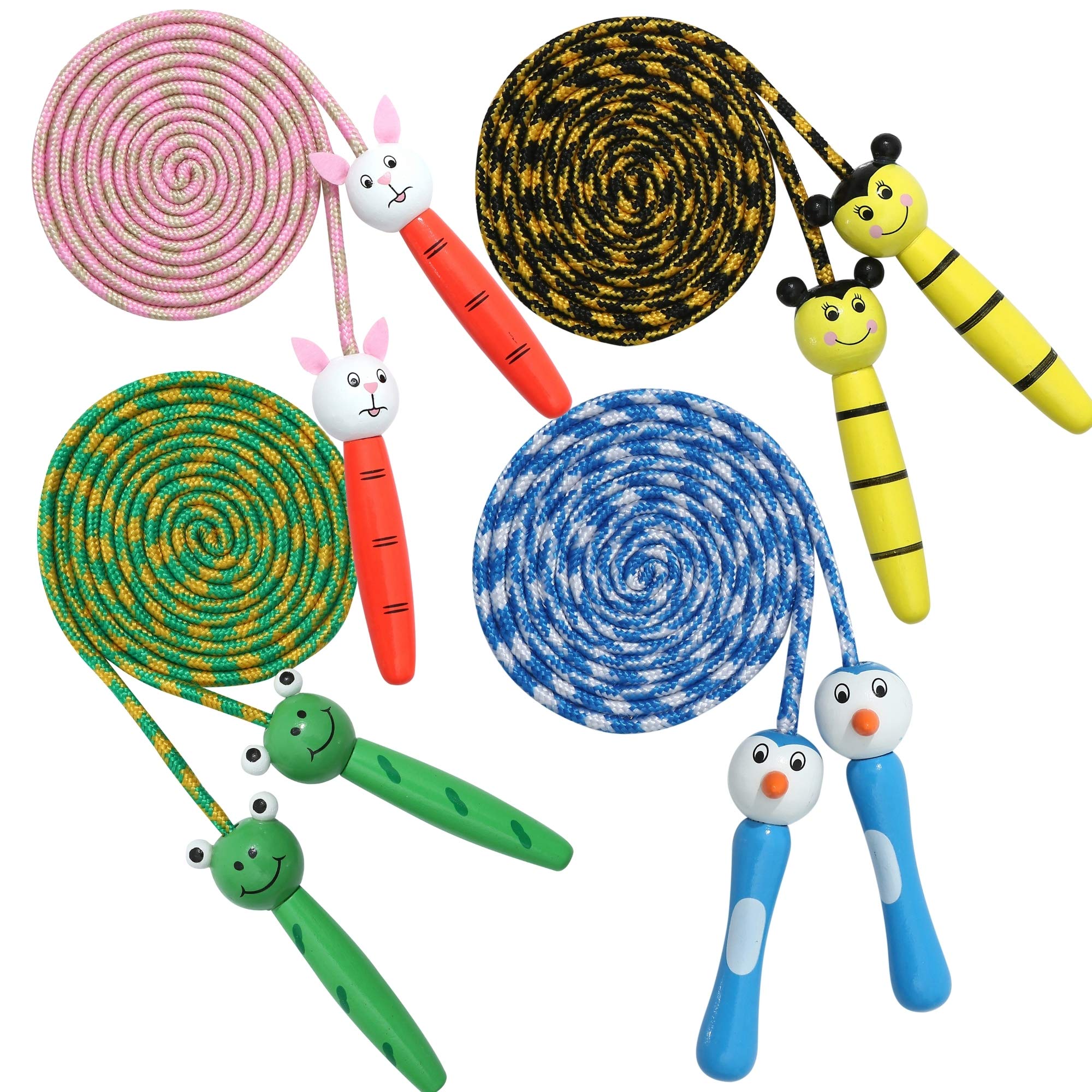 Snapklik.com : 4 Pack Jump Ropes